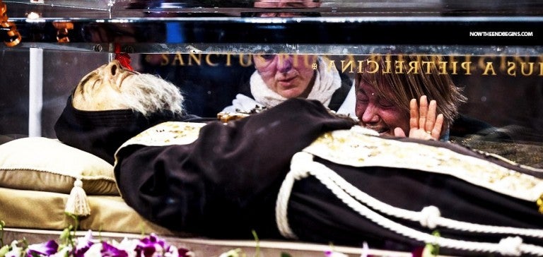 Pope Francis Orders Body Of Dead Monk Padre Pio To Vatican To Be ...