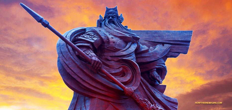 KINGS OF THE EAST: China Unveils Massive 190' High Pagan 'God Of War ...