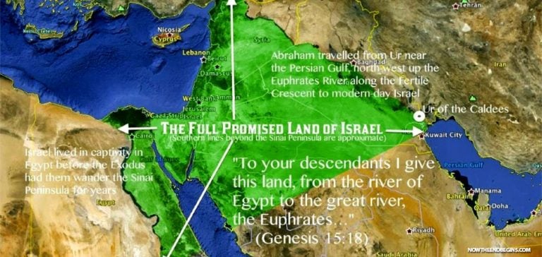 Who's Occupying Who? Let's Look At God's Original Land Grant Of The ...