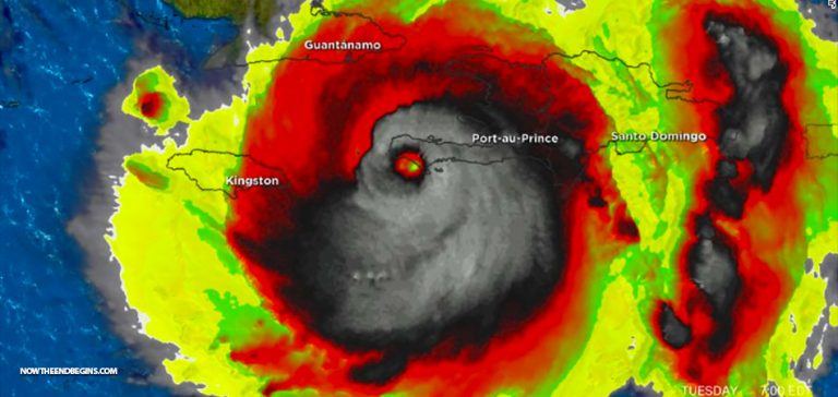Terrifying Undoctored Creepy Skull Image Of Hurricane Matthew Spooks ...