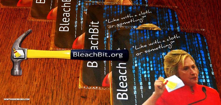 BleachBit Mocks Crooked Hillary With Brutal New Product Offering Called ...