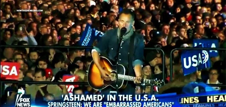 Limousine Liberal Bruce Springsteen Bashes America In Hate-Filled Rant ...