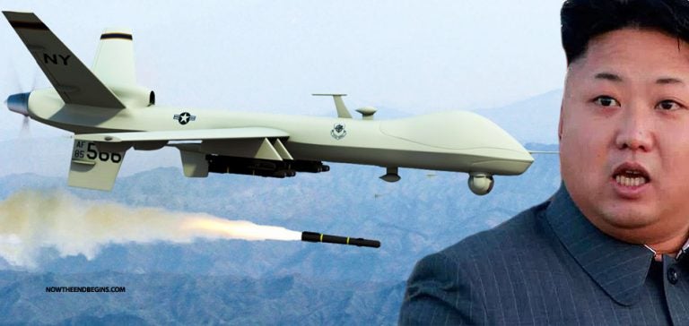 President Trump Orders UAS Attack Drones Stationed On North Korea ...