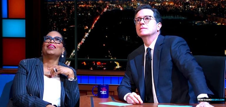 The Time Oprah Winfrey And Stephen Colbert Took Turns Mocking God ...