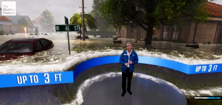 Weather Channel Releases Scarily Intense Immersive Graphic Showing How ...