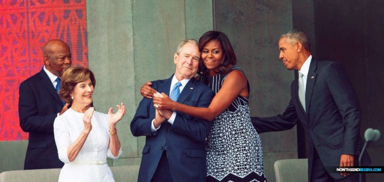 Former First Lady Laura Bush Stayed Silent As Barack Obama Put Kids In ...
