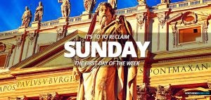 The Bible Calls It The First Day Of The Week, We Call It Sunday, And It ...