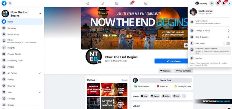 In The Midst Of Global Coronavirus Panic, Facebook Decides Now Is A ...