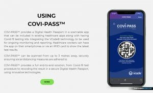 COVI-PASS Digital Health Passport Certified By The United Nations Uses ...