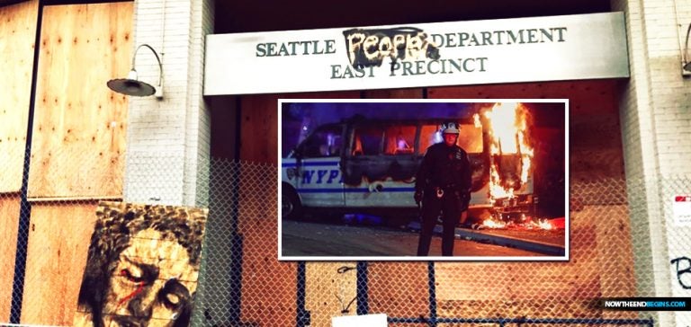 ANTIFA Seizes Seattle Police Department, Sets Up ISIS-Style 'Capitol ...