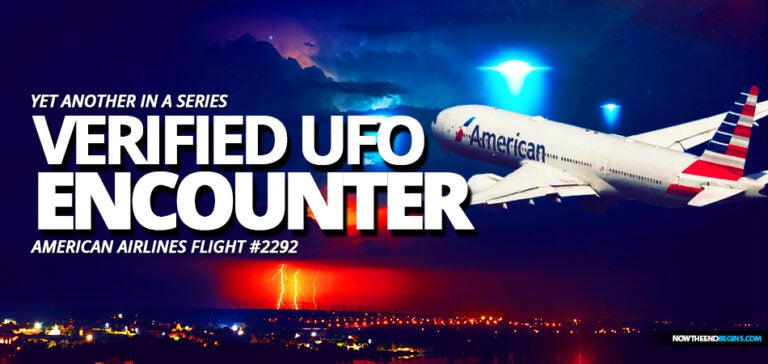 DAYS OF NOAH: American Airlines Flight #2292 Has A Verified UFO ...