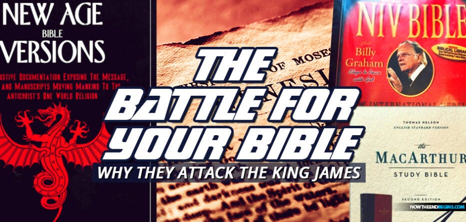The King James AV 1611 Bible vs. The New International Version • Now ...