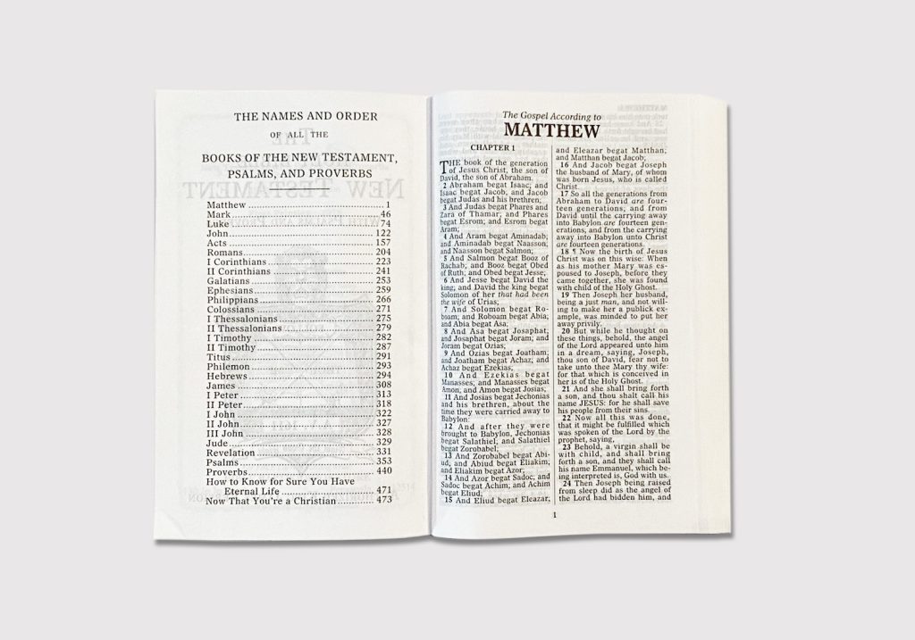 The Holy Bible New Testament with Psalms & Proverbs (Large Print) • Now ...