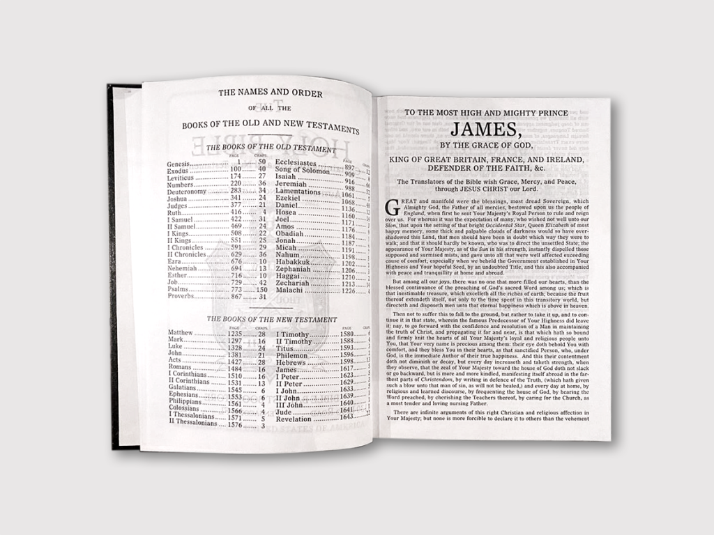 Large Print Hardcover Ruckman Reference Bible • Now The End Begins