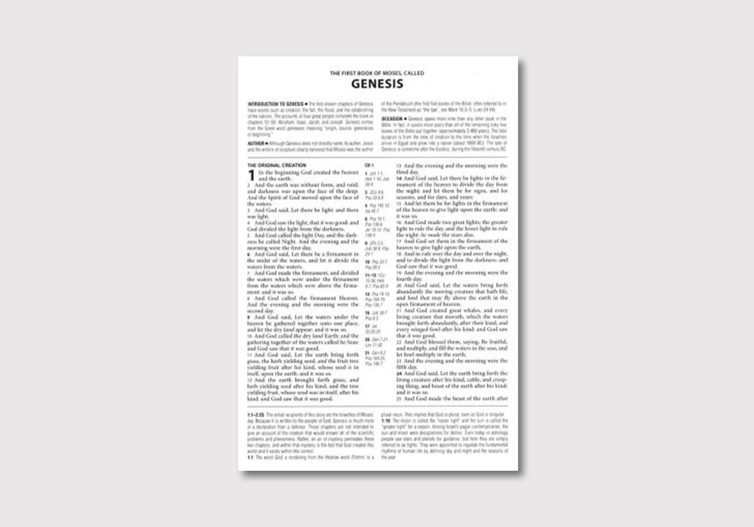 Cross Reference KJV Study Bible • Now The End Begins