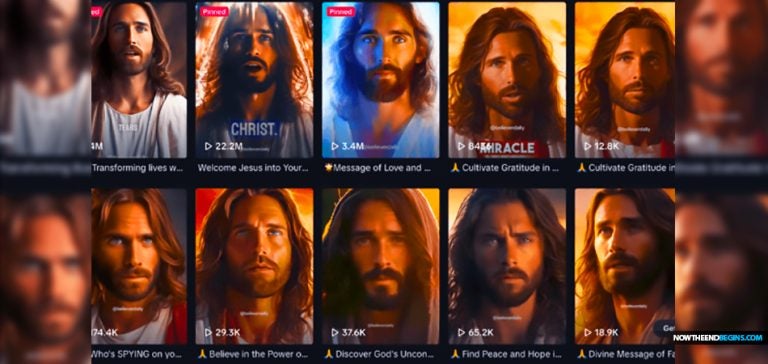 Computer-Generated AI 'Jesus' On TikTok Part Of End Times Deception ...