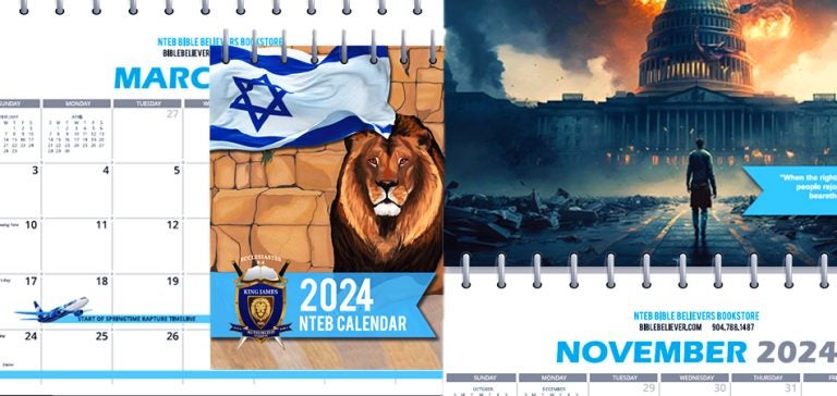 The NTEB 2024 Wall Calendar With Our Exclusive Spring Rapture Timeline ...