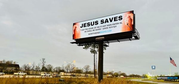 A Brand-New NTEB Gospel Witness Scripture Billboard Rises Up Over Route ...
