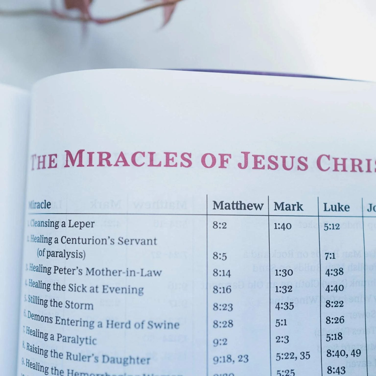 KJV Large Print Reference Bible, Red Letter, Comfort Print - Sovereign ...