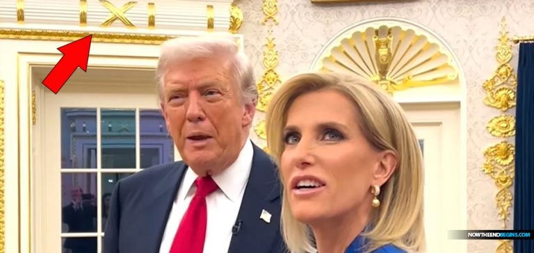 AMERICA FIRST? Donald Trump's Newly-Gilded Oval Office Features A ...